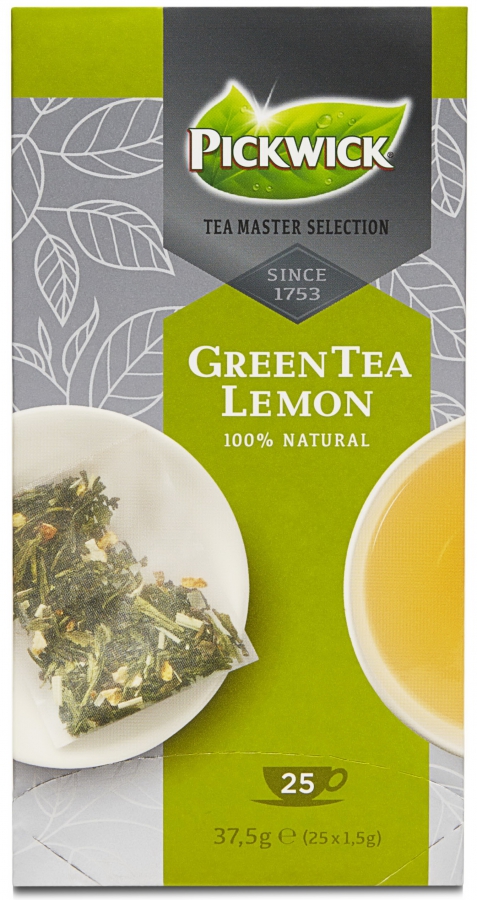 Pickwick Tea Master Selection Green Tea Lemon groene thee met citroen ...